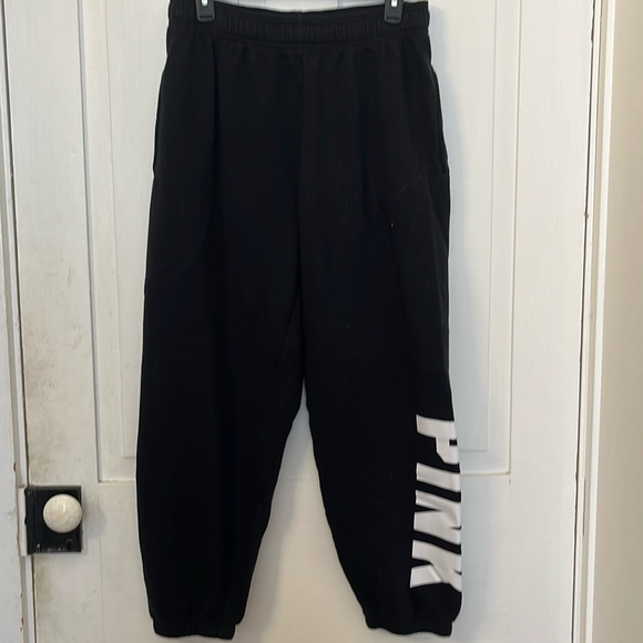 PINK Victoria's Secret | Pants & Jumpsuits | Pink Logo Sweatpants ...